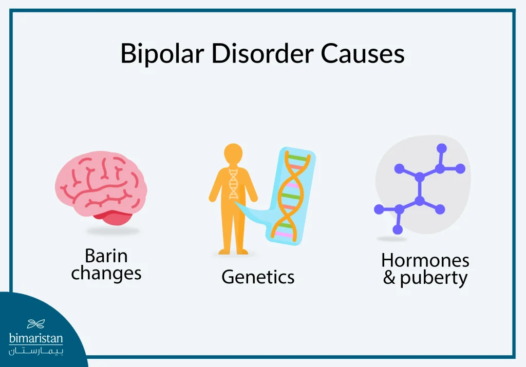 Bipolar disorder causes: Genetic and psychological factors